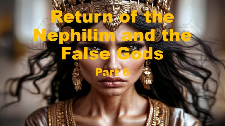 Return of the Nephilim and the False Gods part 6 – Mending Nets